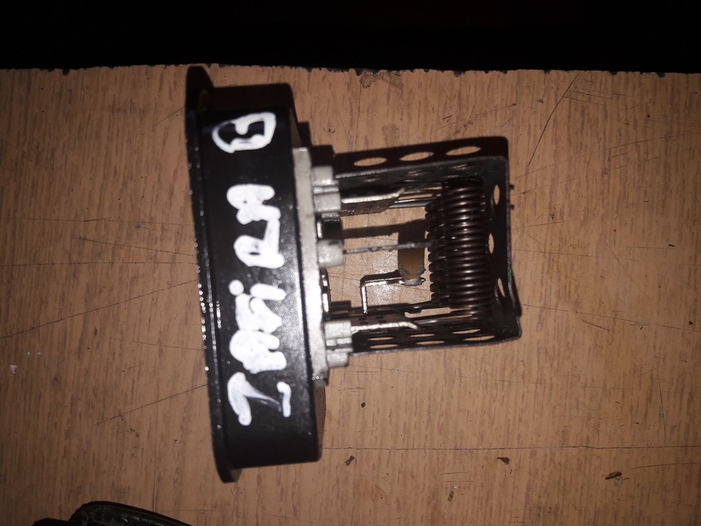 OPORNIK REZYSTOR OPEL ZAFIRA B C6546 - 6817901808 - oficjalne archiwum Allegro