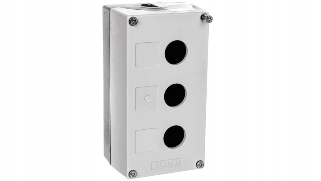 Obudowa kasety 3-otworowa 22mm czarno-szara M20 IP - 11831023301 - oficjalne archiwum Allegro