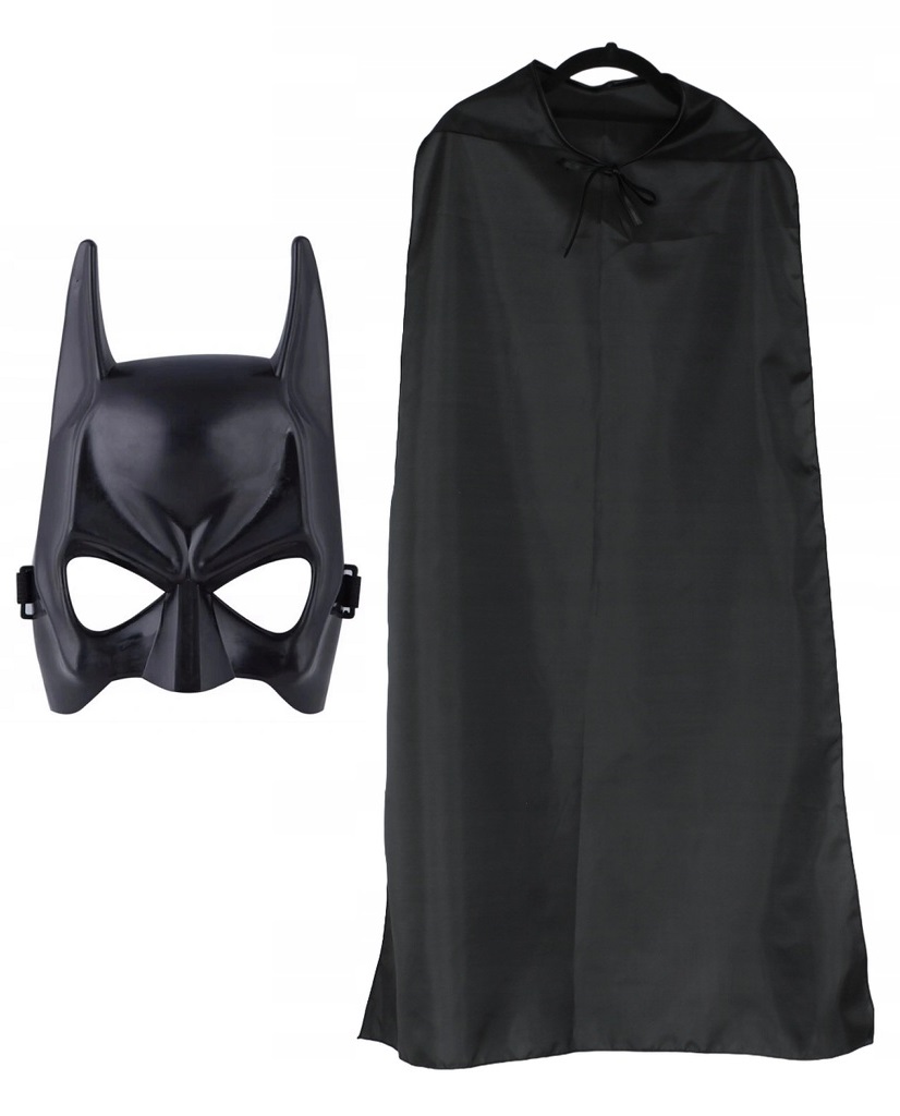 Strój Batman Peleryna + Maska Przebranie Batmana - 11743805015 ...