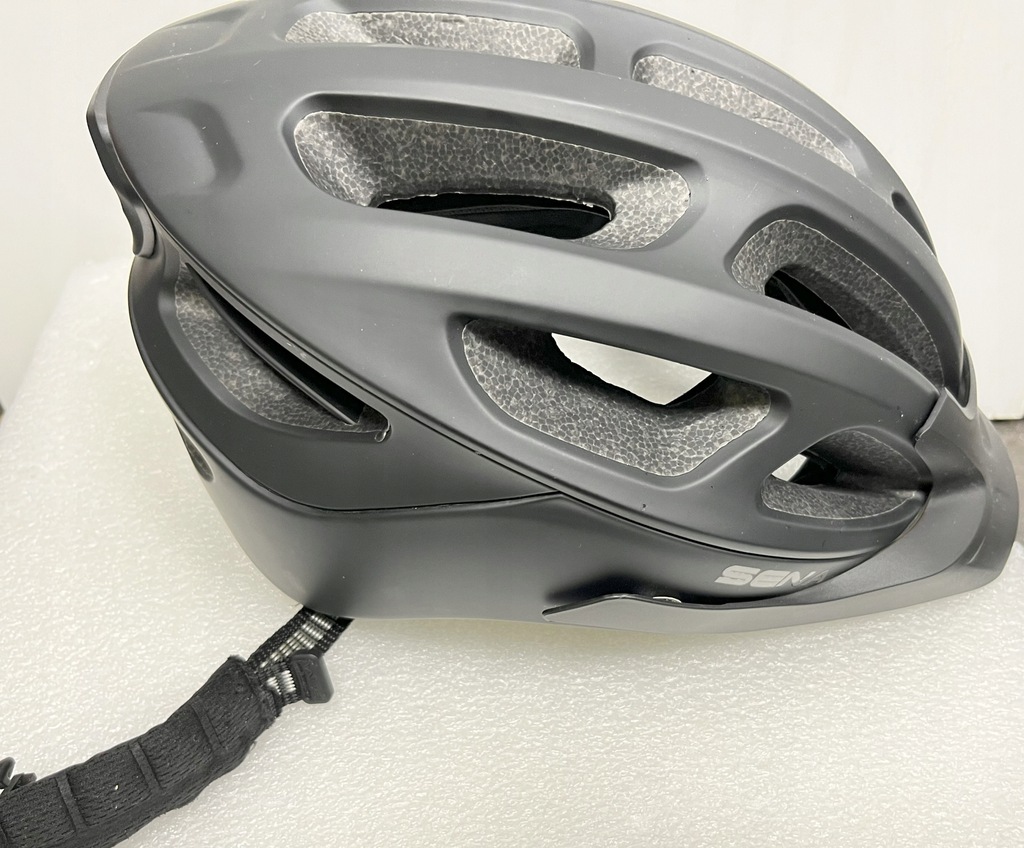 Sena R1 EVO Smart kask rowerowy matowy czarny L 59-63 / USZKODZONY ...