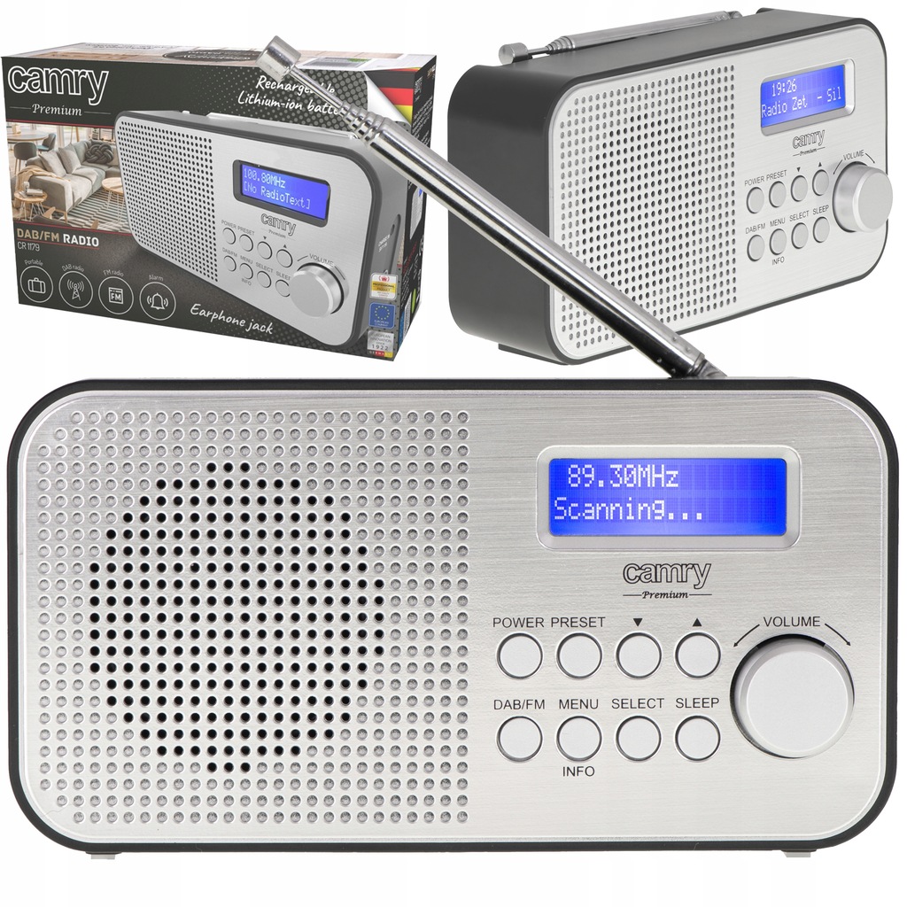 RADIO CYFROWE RETRO KUCHENNE RADIOBUDZIK FM/DAB+ - 10967828894 ...