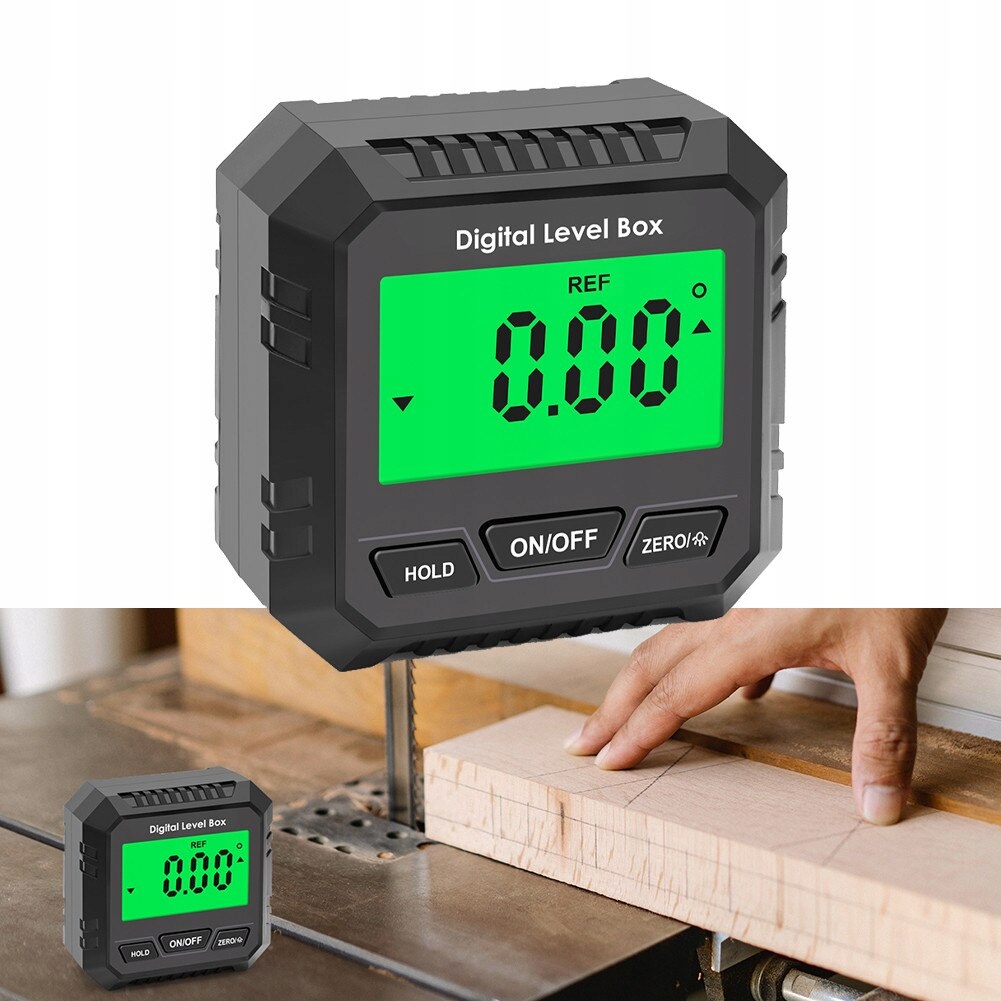 Przenośny inklinometr Mini cyfrowy kątomierz LCD p - 12491805591 ...