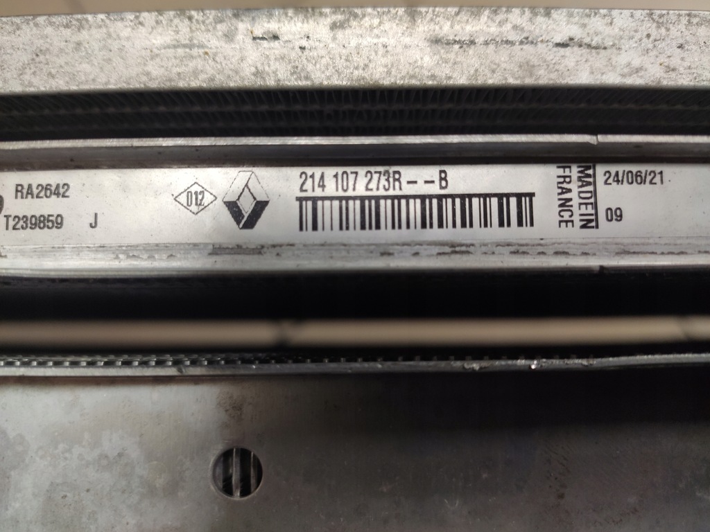 RENAULT EXPRESS DUSTER II LODGY 1.5 BLUEDCI KOMPLET CHŁODNIC ...