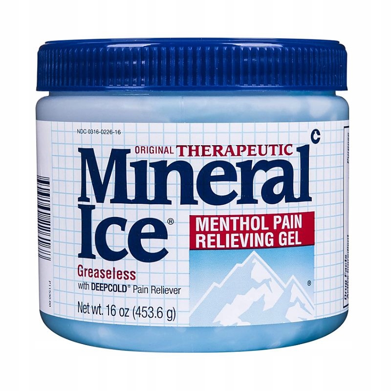 Żel przeciwbólowy Mineral Ice 453g z USA - 11727377069 - oficjalne ...