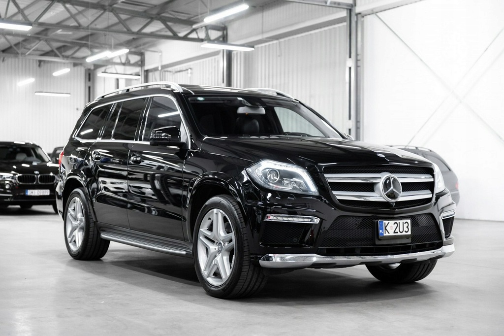 Mercedes GL 500 4,7 BiTurbo. Bezwypadkowy. Ideał. - 13064530441 ...