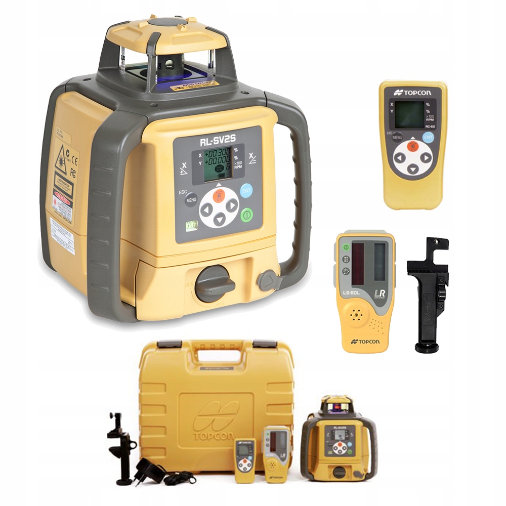 Niwelator laserowy wielofunkcyjny Topcon RL-SV2S - 13045479073 ...