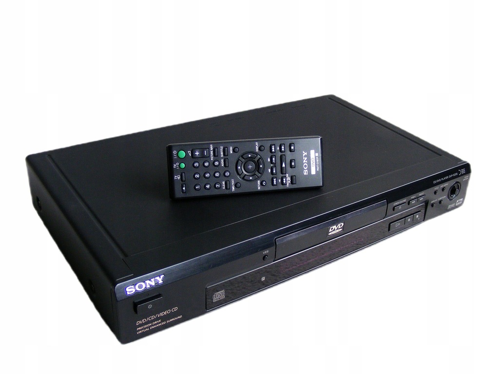 SONY DVP-S335 / CD/DVD 24 bit - 96 kHz / 2000r. - 16541684975 ...