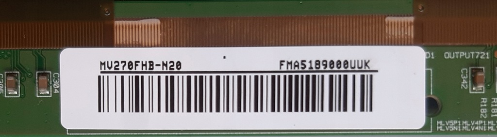 Купить Матрица 27 дюймов TPM270WF1-FHBN20.K Экран MV270FHB-N20: отзывы, фото и характеристики на ...