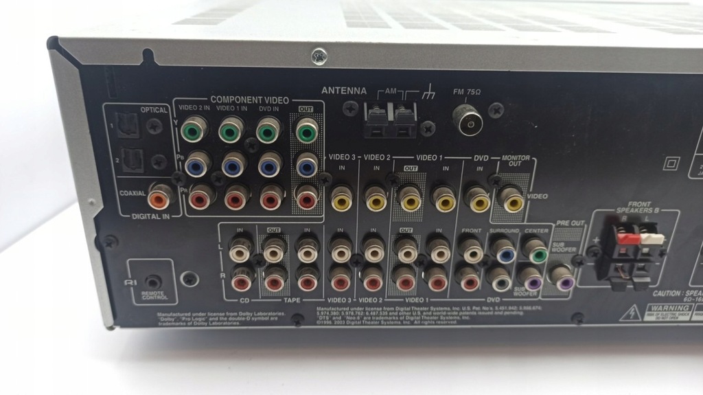 Amplituner ONKYO TX-SR304E + DVD Onkyo DV-SP305 - 12353087026 - oficjalne archiwum Allegro