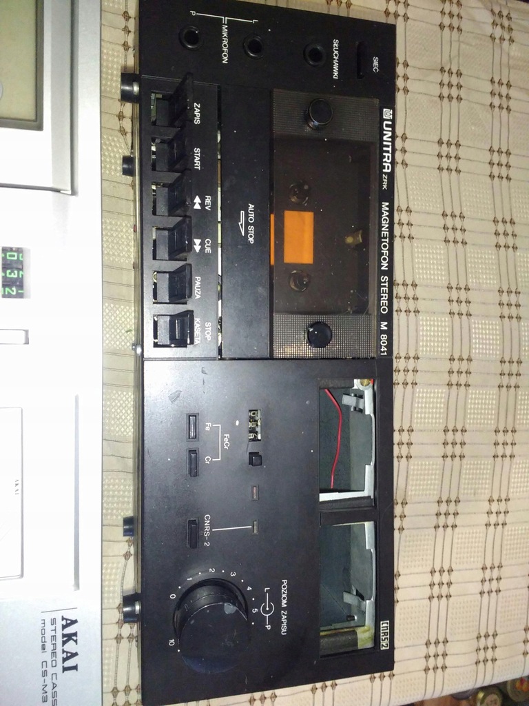 magnetofon m 8041 m8041 diora unitra mini wieża - 13926234527 ...