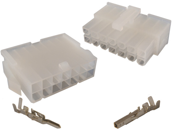 KOSTKA WTYK ZŁĄCZE MOLEX MX MINI-FIT OM-14 14-PIN - 5198331844 - oficjalne archiwum Allegro