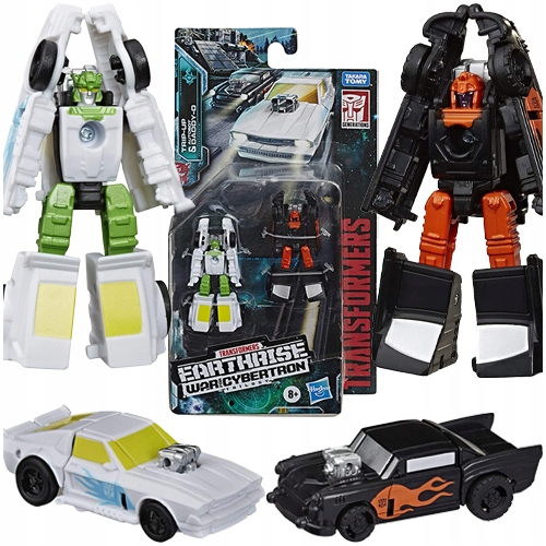 TRANSFORMERS TRIP-UP I DADDY-O CYBERTRON HASBRO FIGURKI TRANSFORMUJĄCE ...