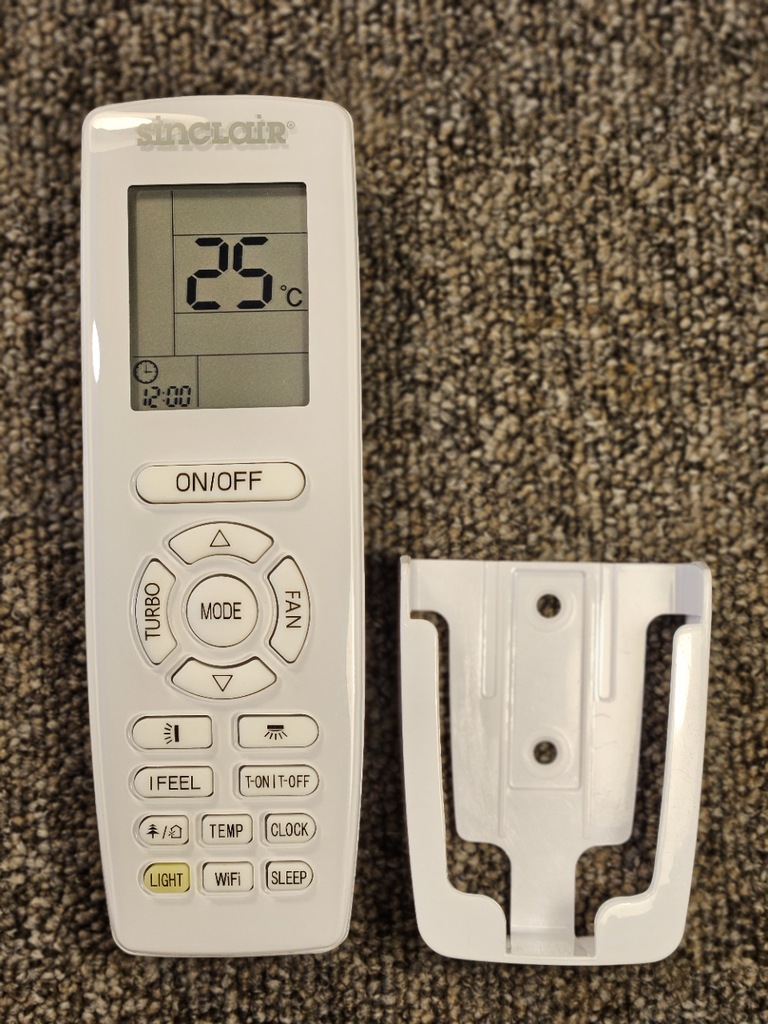 Pilot klimatyzacji SINCLAIR WIFI + uchwyt - 13665415696 - oficjalne ...