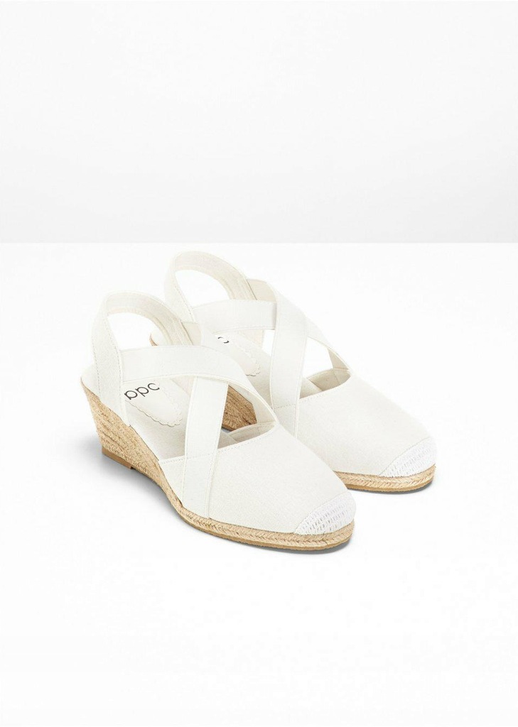 BONPRIX _SL N23 ESPADRYLE NA KOTURNIE _/ 38 - 13830425738 - oficjalne archiwum Allegro