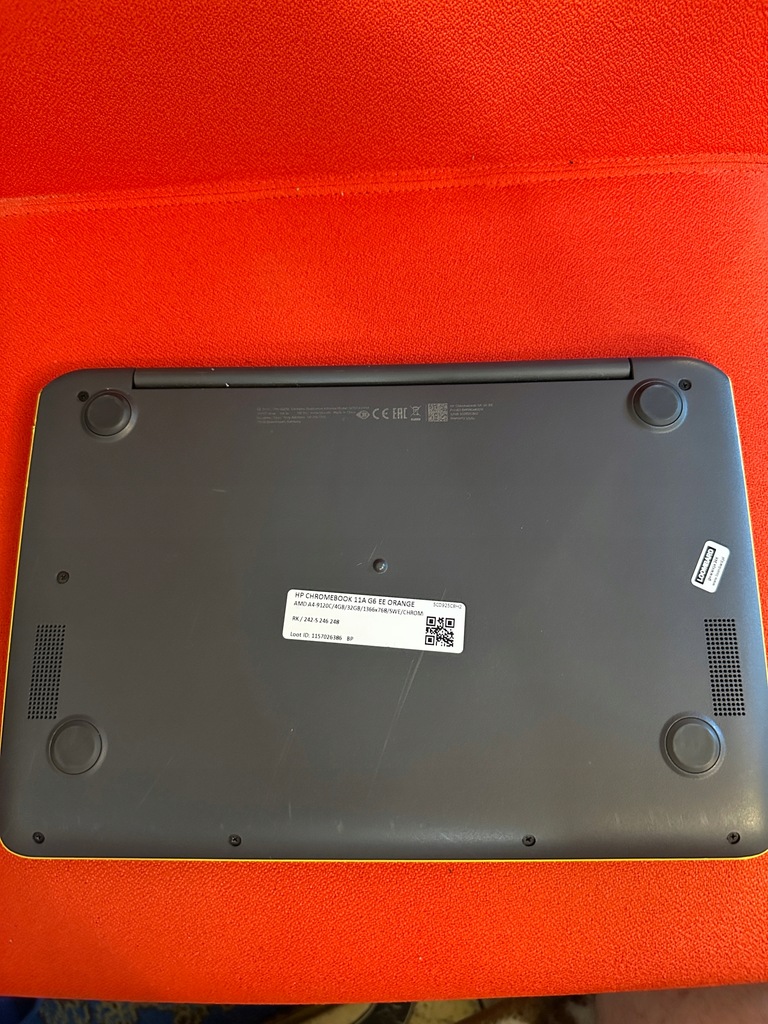 HP CHROMEBOOK 11A G6 EE ORANGE 11,6 4 GB/32 GB - 13762256058 ...