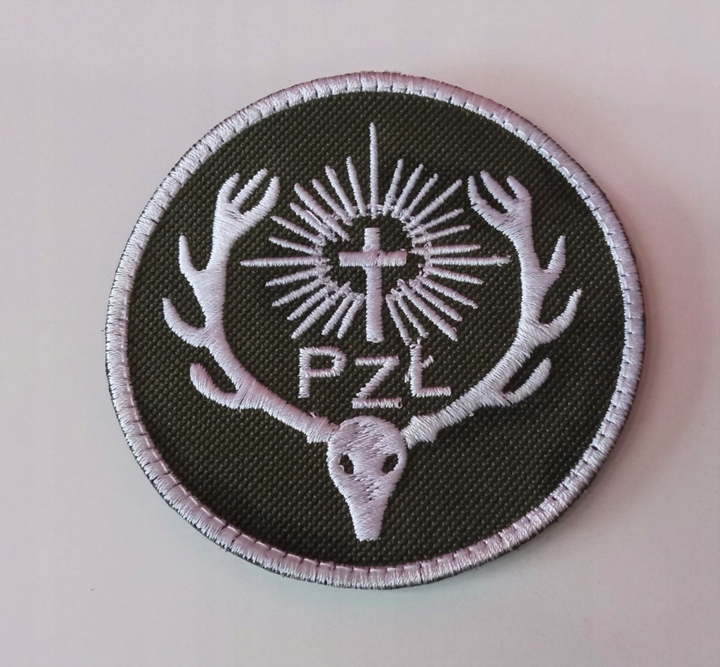 Emblemat Polski Związek Łowiecki naszywka z rzepem - 13262666486 ...