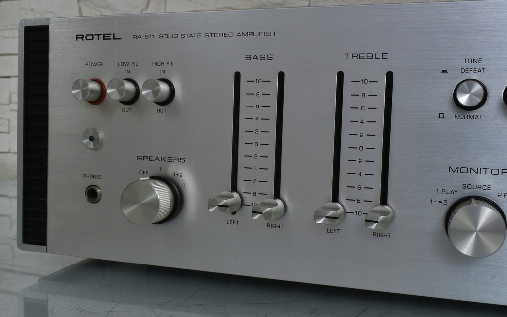 Купить ROTEL RA-611 Винтажный стереоусилитель: отзывы, фото и ...
