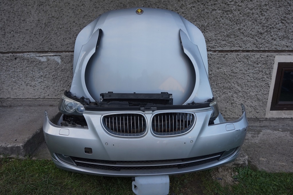 ZDERZAK MASKA BŁOTNIK KOMPLETNY PRZÓD BMW E60 LIFT - 12737560005 ...