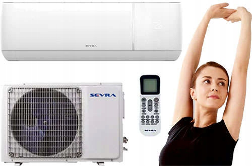 KLIMATYZATOR SEVRA NEW ELEGANCE SEV-24JF 7,0 kW - 11873404584 - oficjalne archiwum Allegro