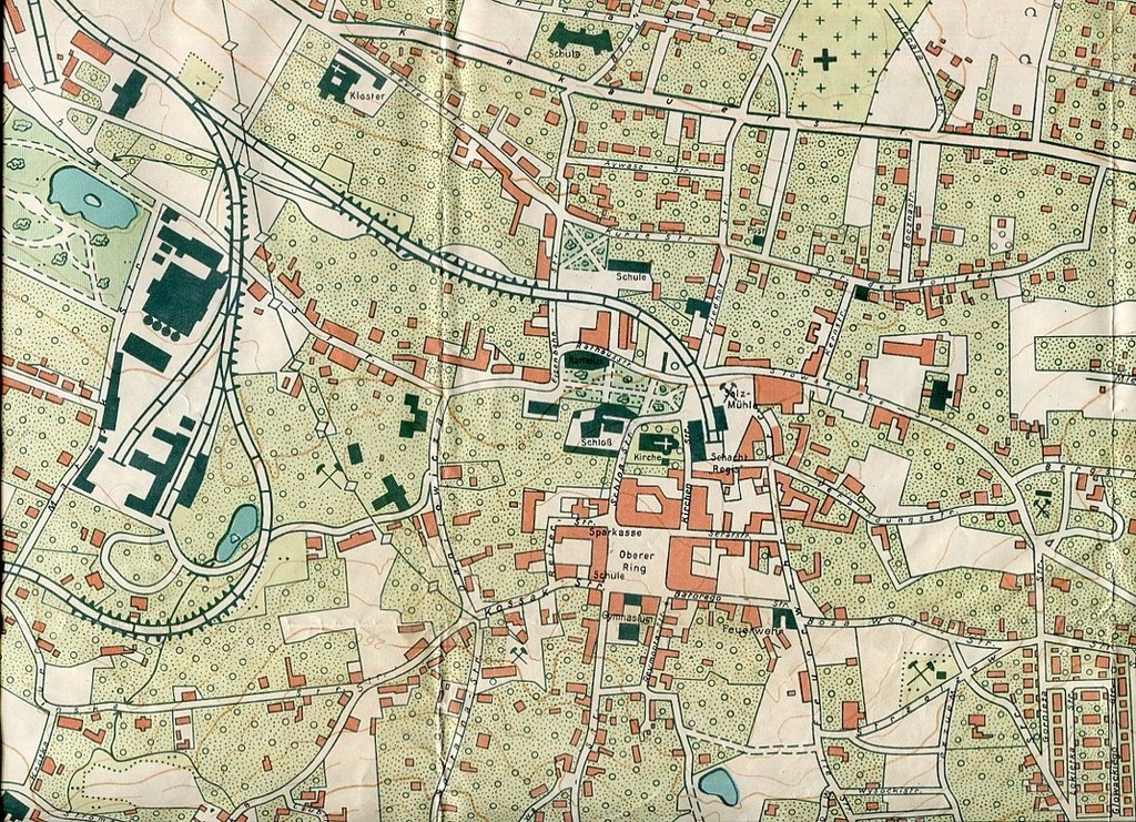 WIELICZKA :: plan miasta :: 1944 rok - 9712450642 - oficjalne archiwum Allegro