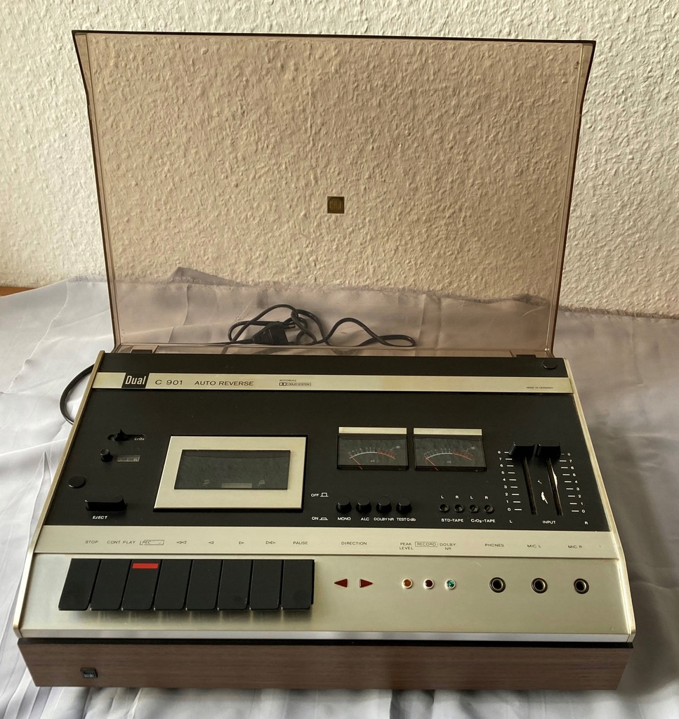Dual C901 magnetofon kasetowy odtwarzacz kaseciak - 12316581365 ...