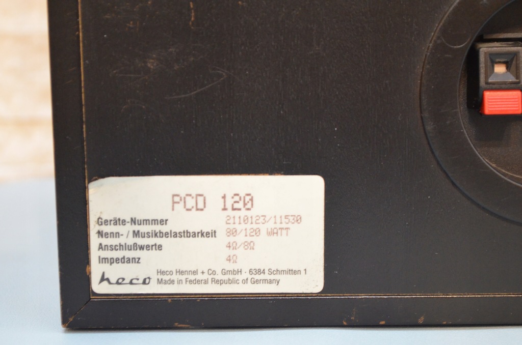 HECO PCD-120-rewelacyjne kolumny,ładny stan - 13888163343 - oficjalne ...