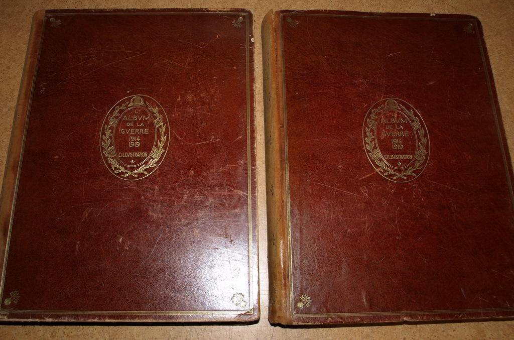 GIGA L`Album de la Guerre skóra ilustrowana 1926r - 11362278469 ...