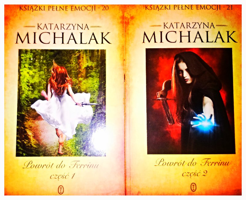 POWRÓT DO FERRINU 1-2 KATARZYNA MICHALAK NOWE 519 - 7320131402 - oficjalne archiwum Allegro