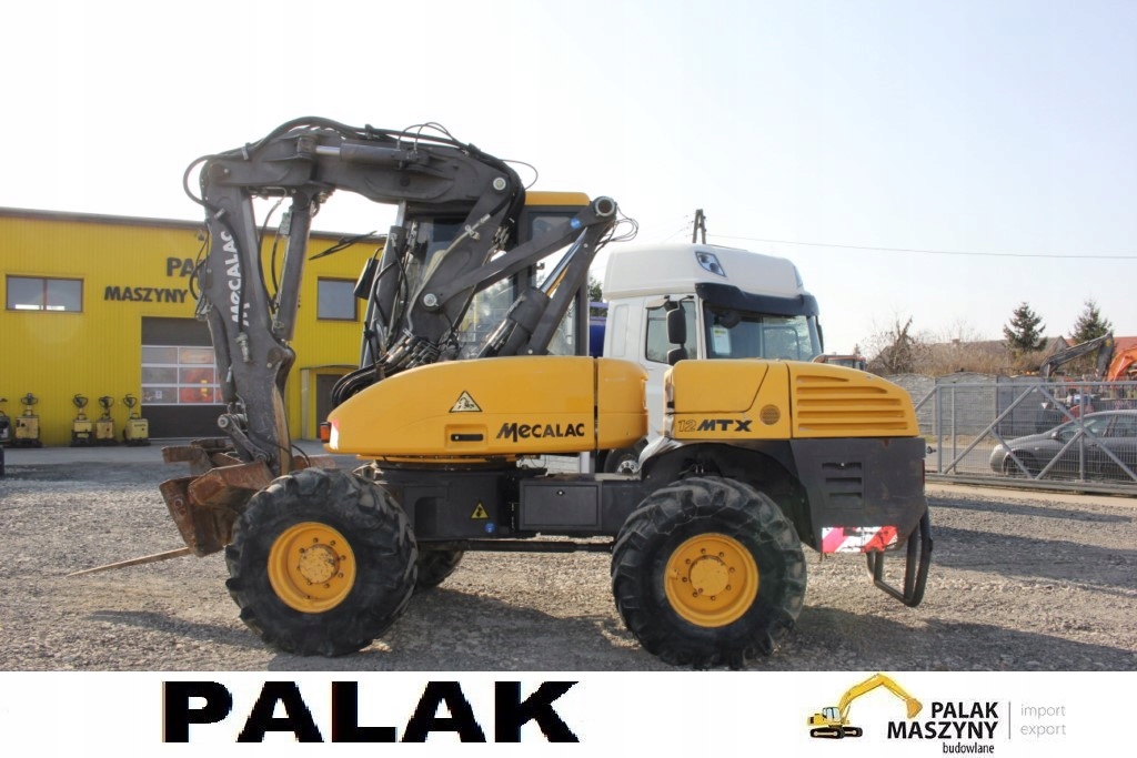 Koparka kołowa MECALAC 12 MTX , 2010 rok - 11995278477 - oficjalne archiwum Allegro