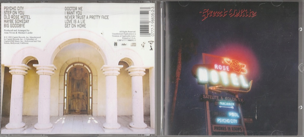 CD Great White Psycho City 1992 I Wydanie ________ - 13139858299 ...