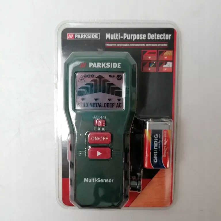 DETEKTOR WIELOFUNKCYJNY PARKSIDE PMSHM 2 A2 - 12132867261 - oficjalne archiwum Allegro