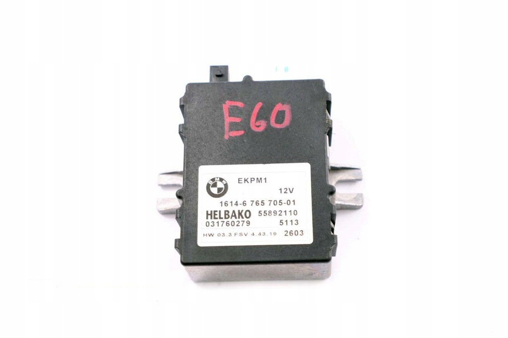 BMW E60 E81 E87 E90 E91 LCI Moduł Sterownik Pompy Paliwa ECU 6765705 ...