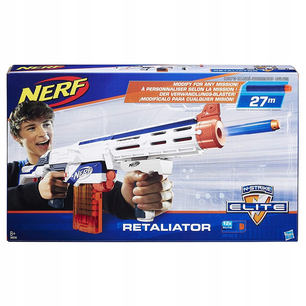 HASBRO NERF N-STRIKE ELITE RETALIATOR WYRZUTNIA - 8452818594 ... HASBRO NERF N-STRIKE ELITE RETALIATOR WYRZUTNIA - 8452818594 ...