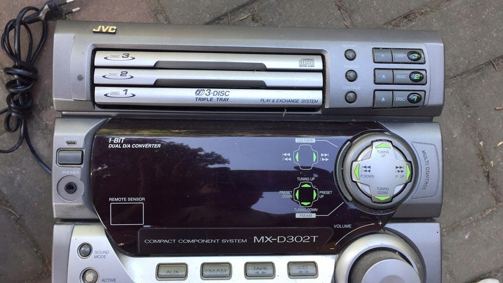 wieża odtwarzacz radio miniwieża JVC MX-D302T - 13777960087 - oficjalne ...