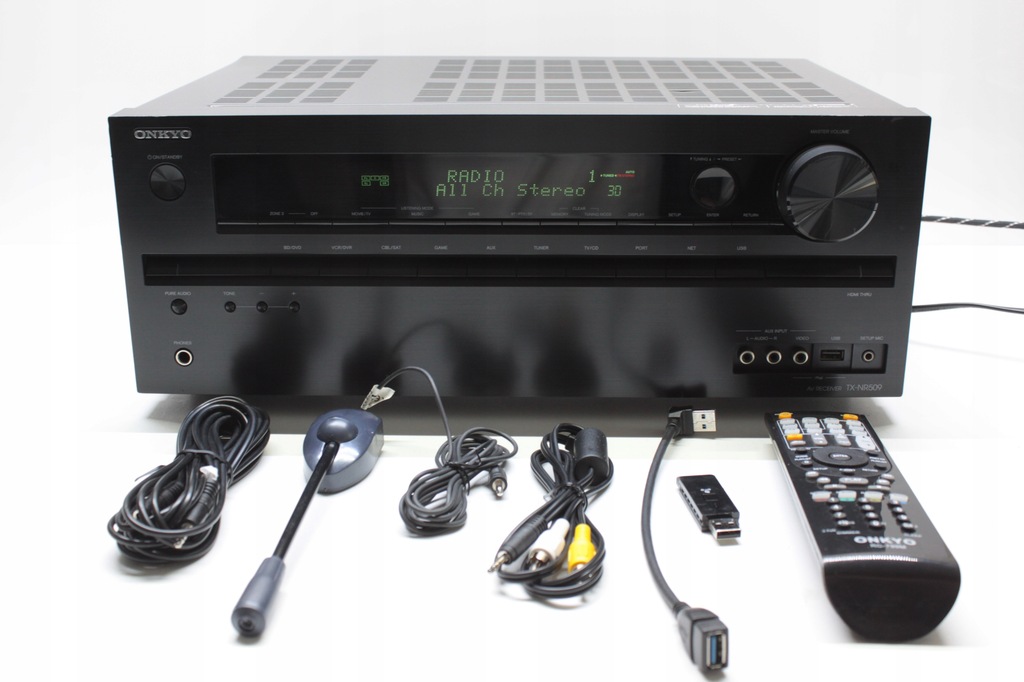 Kino Domowe Onkyo TX-NR509 5.1 PILOT WIFI GWARANCJ - 8430174248 - oficjalne archiwum Allegro