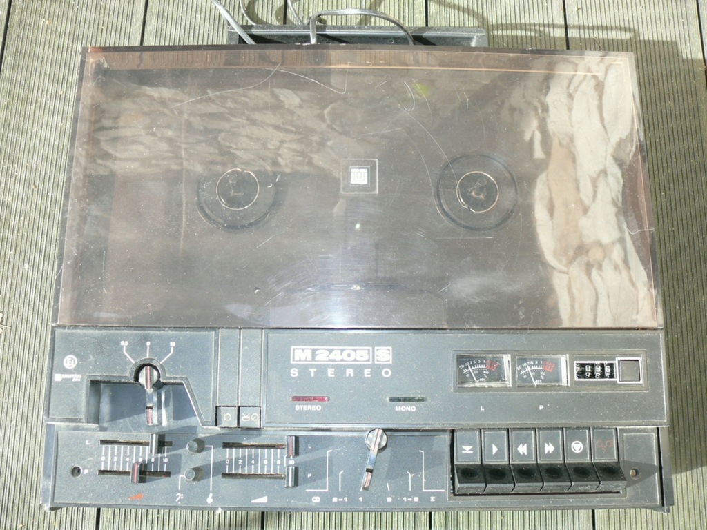 Magnetofon szpulowy Unitra M2405S stereo - 16578947824 - oficjalne archiwum Allegro