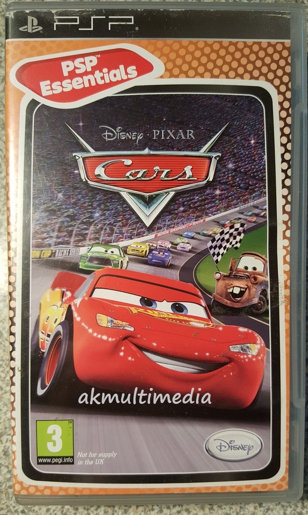 AUTA Cars Disney/Pixar PSP - 12526949549 - oficjalne archiwum Allegro
