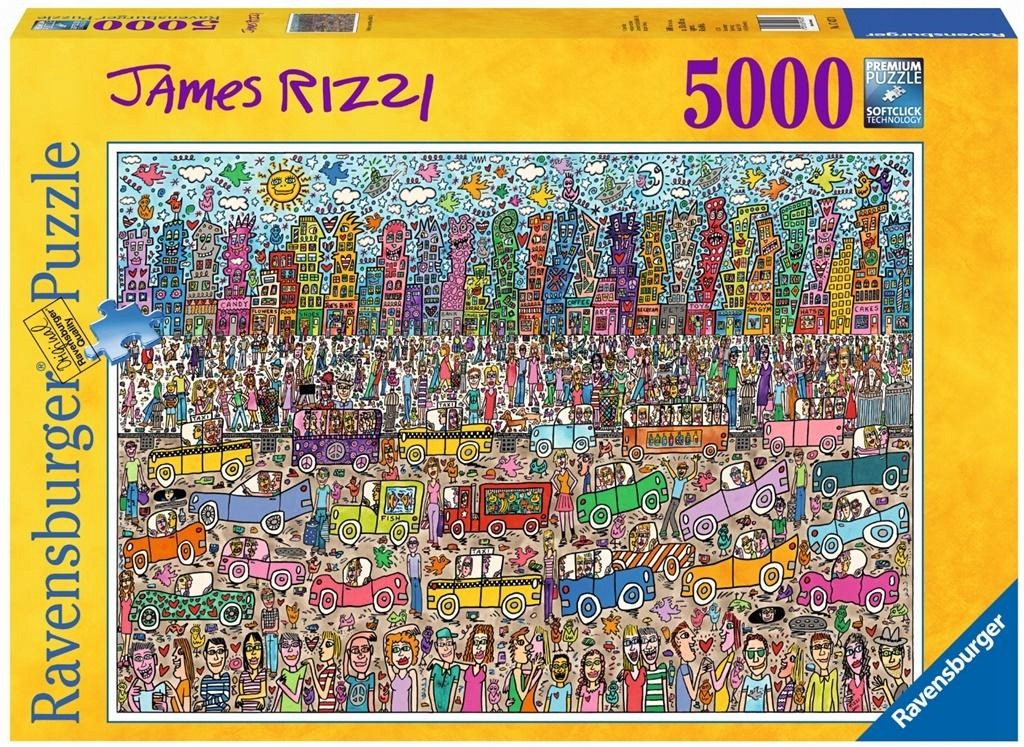 PUZZLE 5000 JAMES RIZZI ORYGINAŁ - 11527293468 - oficjalne archiwum Allegro
