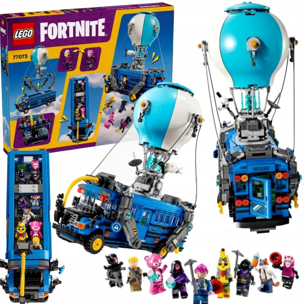 LEGO FORTNITE BUS BOJOWY ZESTAW 77073 BUS BOJOWY - 17389523622 ...