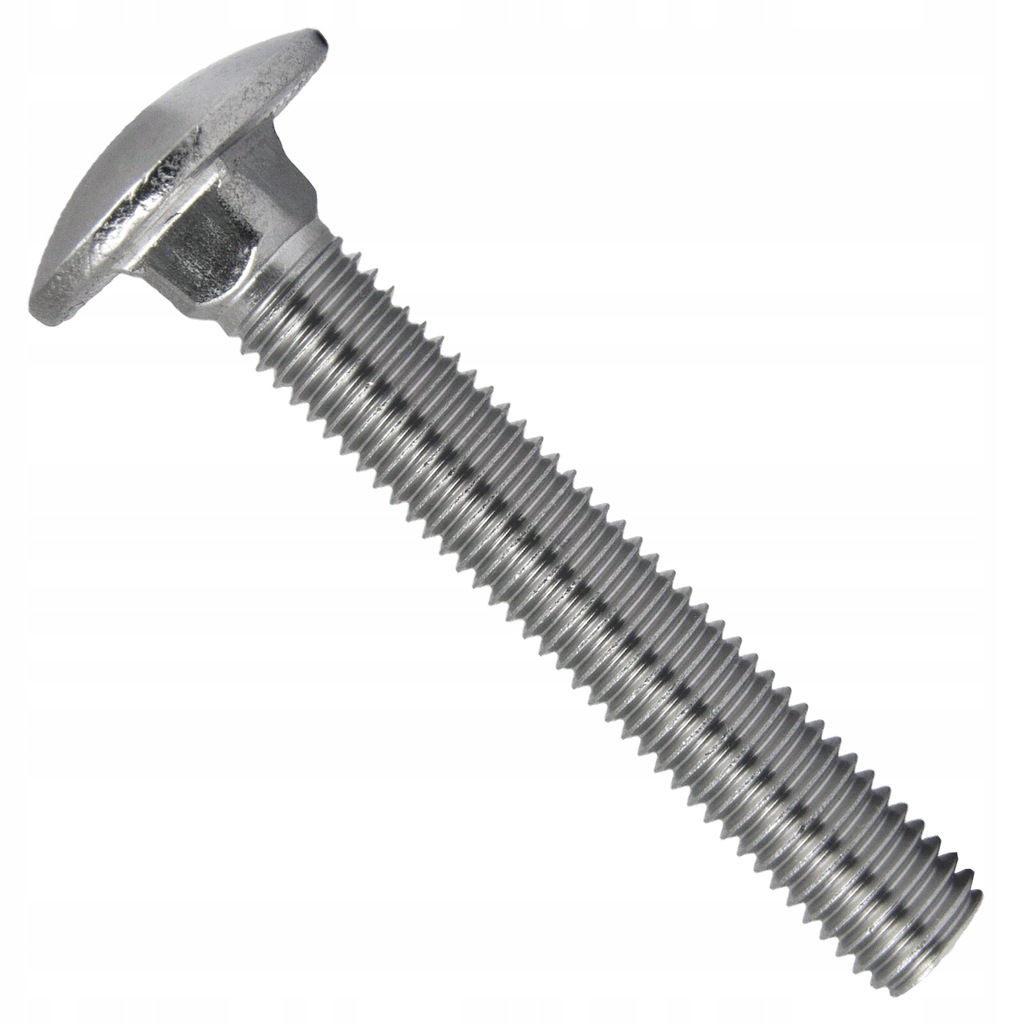 Śruba zamkowa 8x70 nierdzewna A2 DIN 603 - 25szt - 14118950821 - oficjalne archiwum Allegro