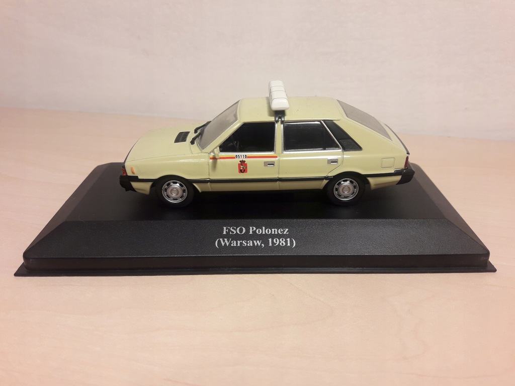 FSO Polonez TAXI 1/43 IXO/Altaya - 13134378481 - oficjalne archiwum Allegro