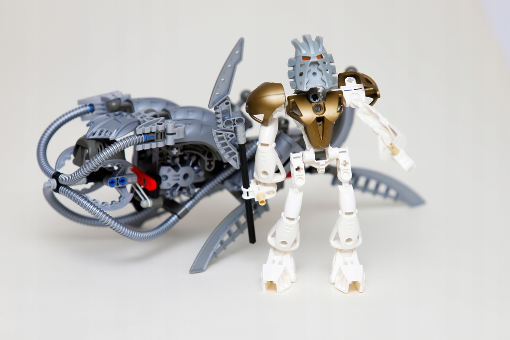 LEGO Bionicle TAKANUVA 8596 +2x TAKANUVA IDEAŁ #T9 - 12863227110 ...