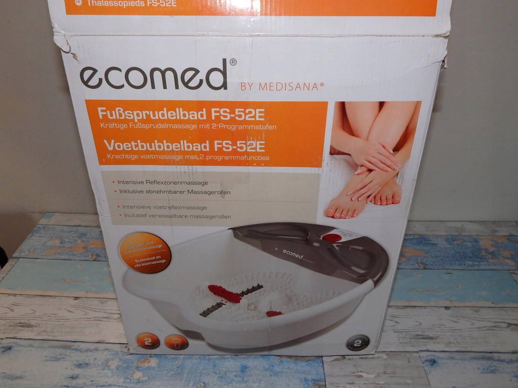 Ecomed Masażer hydromasaż stóp FS-52E MEDISANA - 12168471844 ...