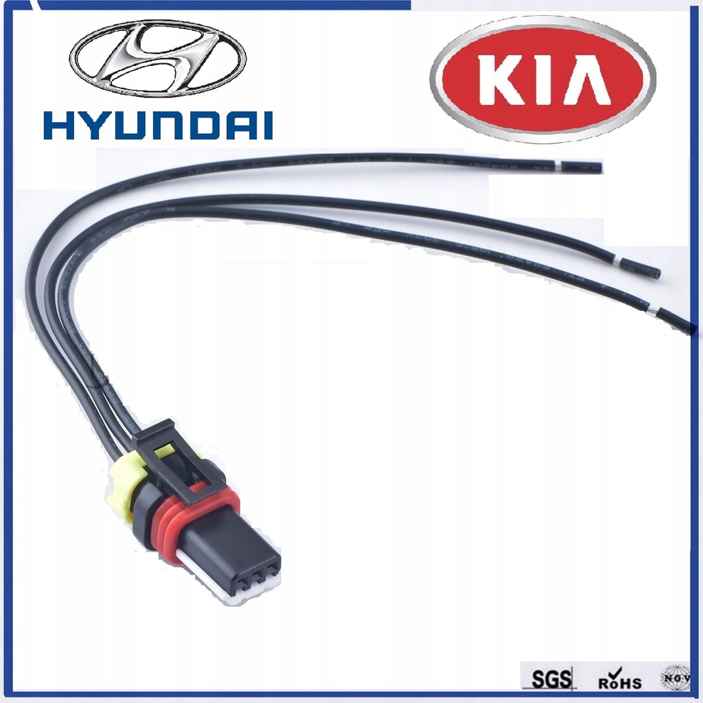 KIA HYUNDAI kostka złącze wtyczka reg. lampy przód - 12888809269 - oficjalne archiwum Allegro