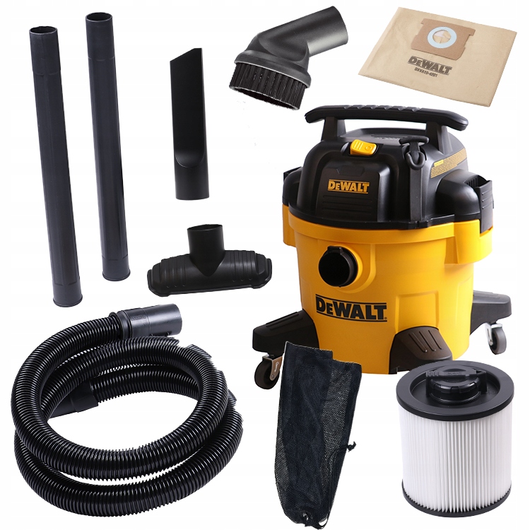 Купить DEWALT DXV23P СТРОИТЕЛЬНЫЙ ПЫЛЕСОС ДЛЯ СУХОЙ ВЛАЖНОЙ ОЧИСТКИ ...