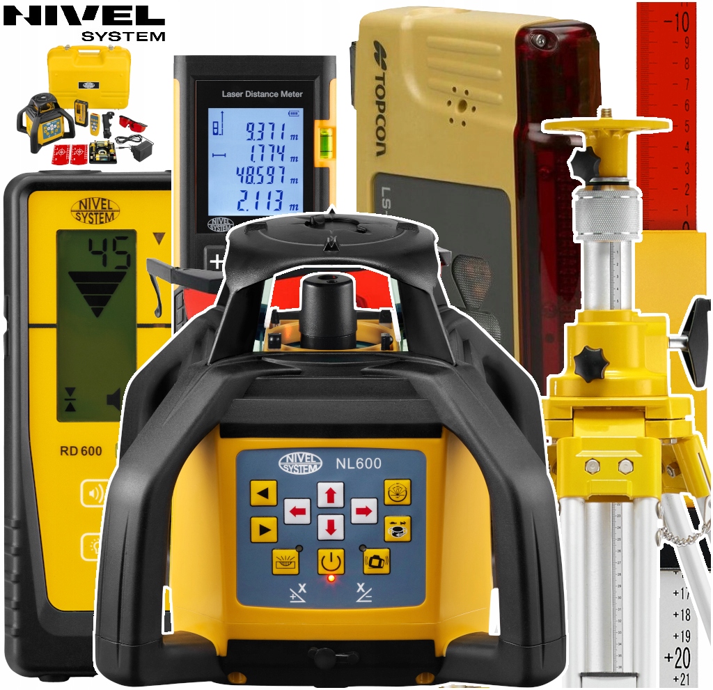 Sterowanie maszyn NIVEL SYSTEM NL600 TOPCON LS-B10 - 7689293157 ...