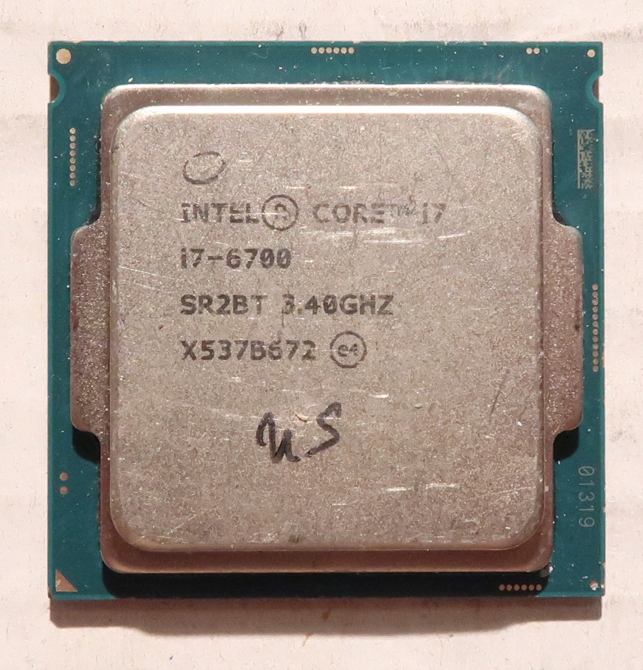 Intel Core i7 6-gen i7-6700 3,40GHz nie startuje - 13849537662 - oficjalne archiwum Allegro