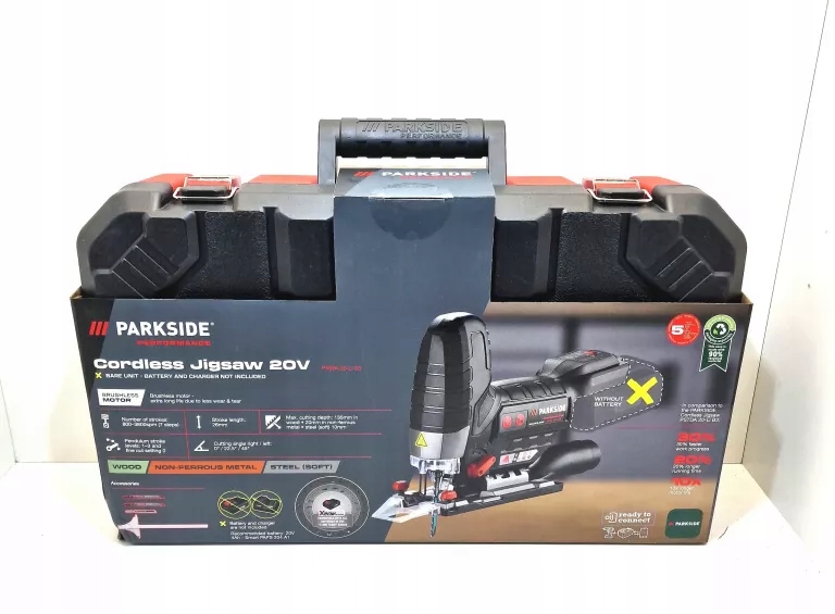PARKSIDE PERFORMANCE WYRZYNARKA AKUMULATOROWA 20V PSSPA 20-LI D3 ...