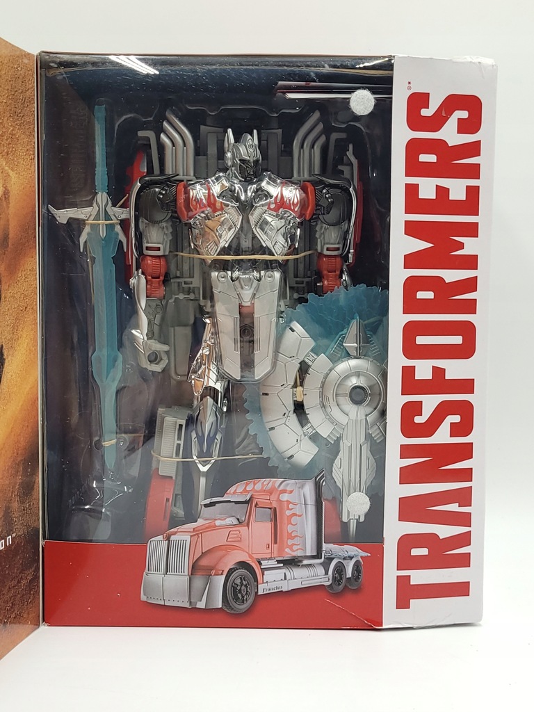Optimus Prime Silver Knight Transformers Exclusive - 12670461163 ...