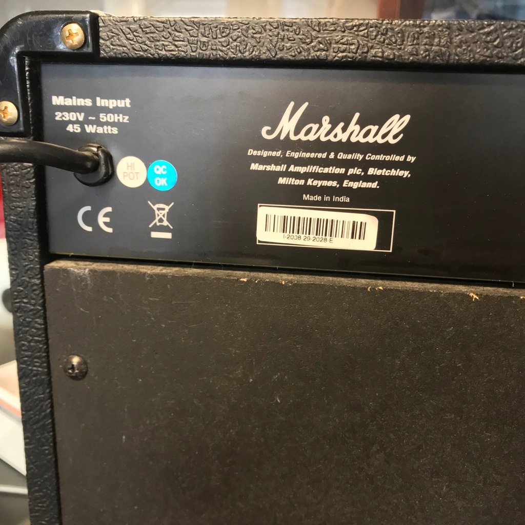 MARSHALL MG15CD Wzmacniacz gitarowy PIECYK - 7799371000 - oficjalne archiwum Allegro
